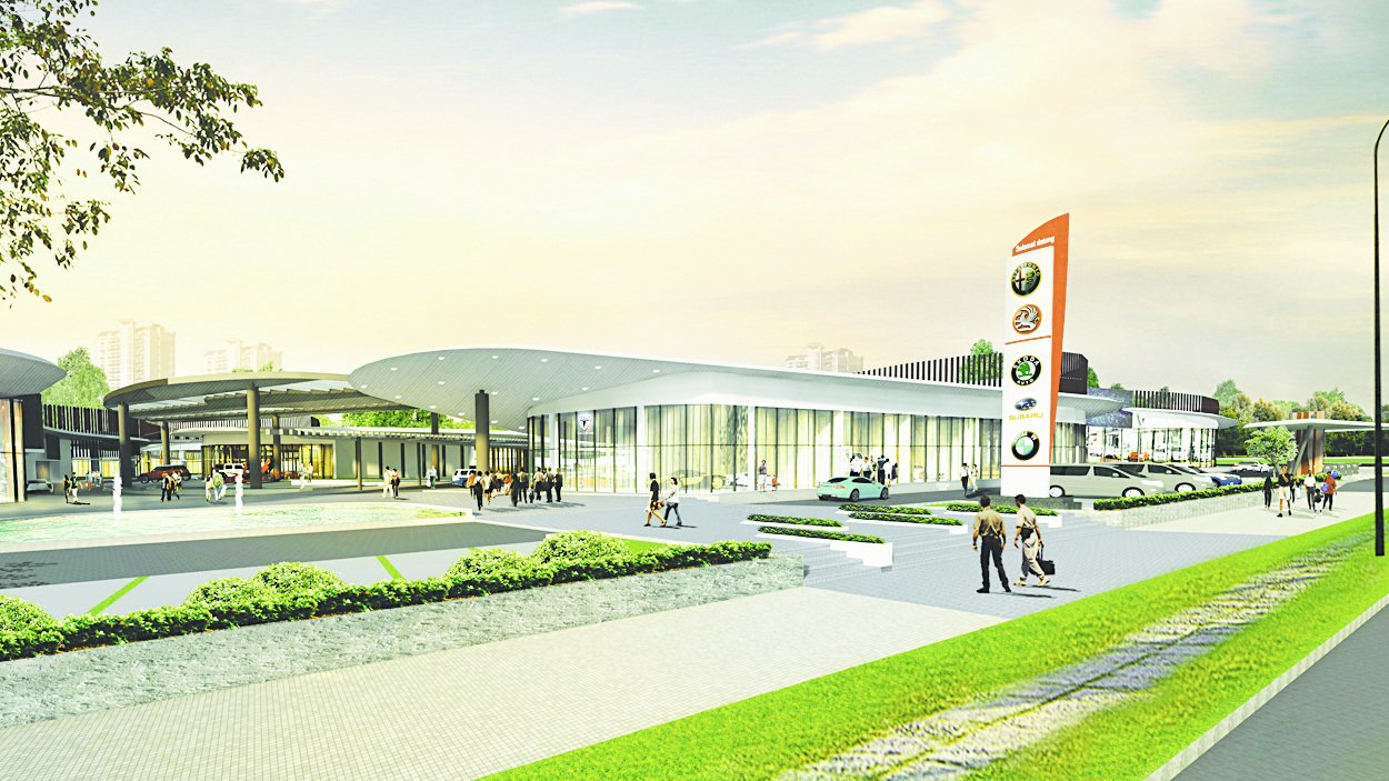 Photo 1 of 2 in BSD Car Showroom by Landmark Design & Build - Dwell