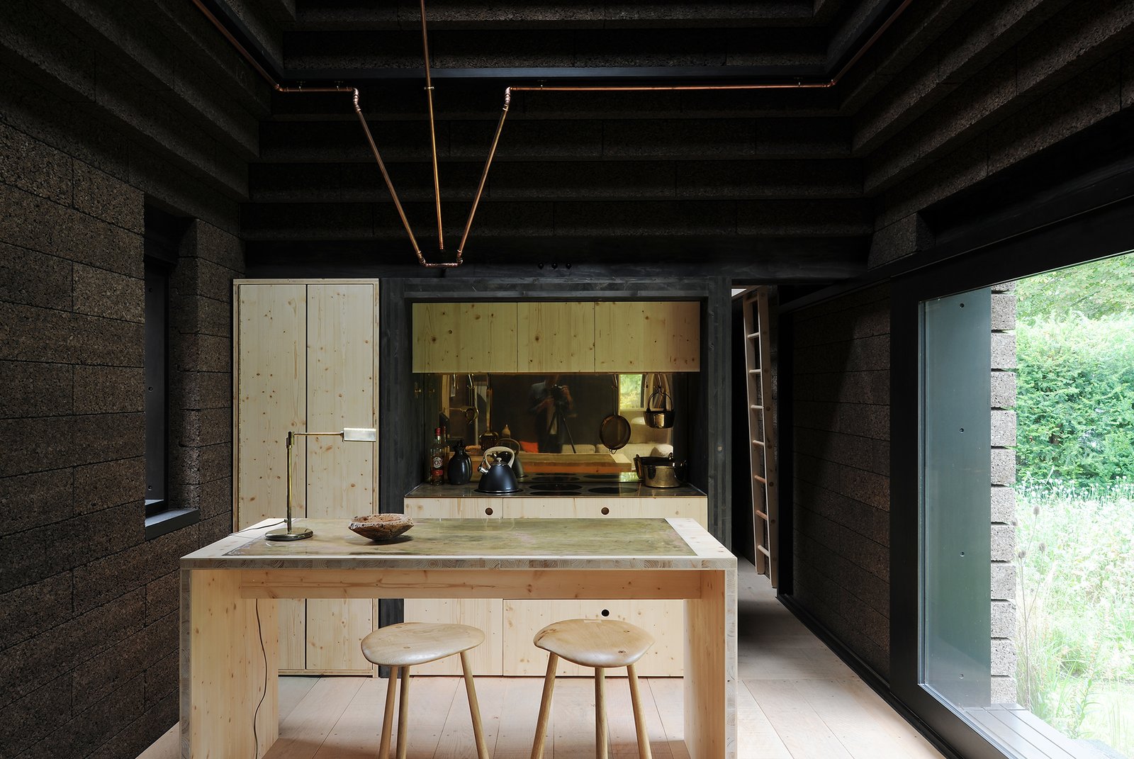 Photo 4 of 6 in An Award-Winning Prefab Cork House Pops Up on the Banks ...