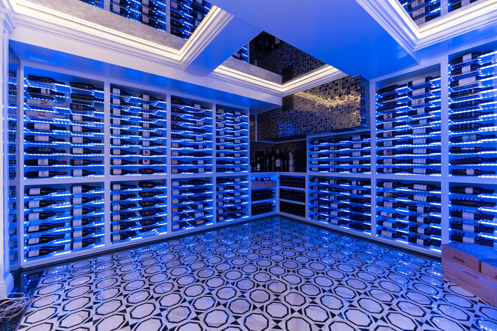 Photo 4 of 5 in Acrylic Wine Cellar by Joseph and Curtis Custom Wine ...