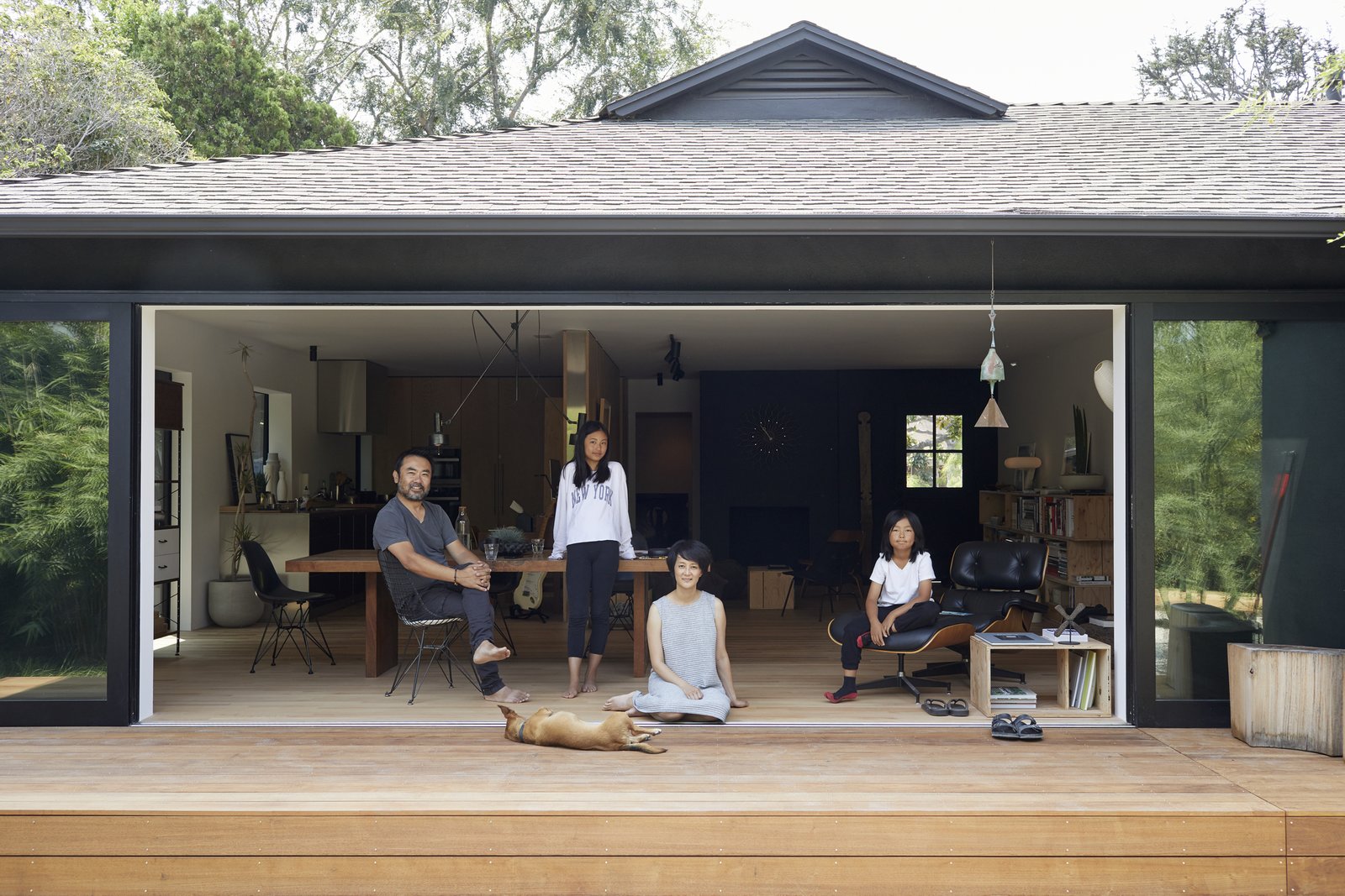 Photo 1 of 9 in An Architect Couple Fuse California Cool and Japanese ...