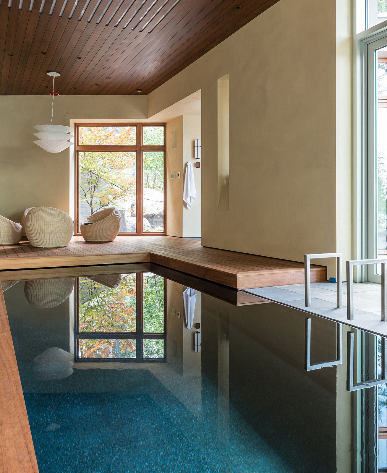 Photo 17 of 22 in Whitefish Poolhouse & Gallery by Cushing Terrell - Dwell