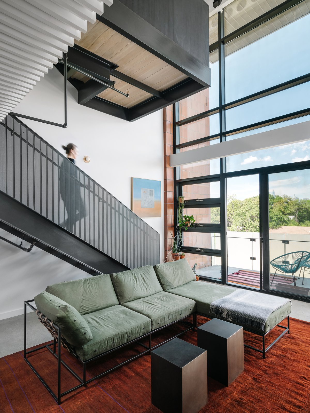 Photo 7 of 16 in Before & After: A Dark Austin Loft Becomes a Light ...