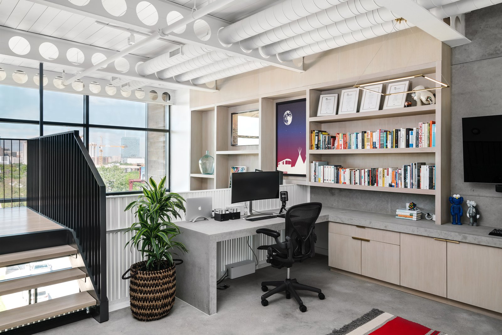 Photo 9 of 16 in Before & After: A Dark Austin Loft Becomes a Light ...