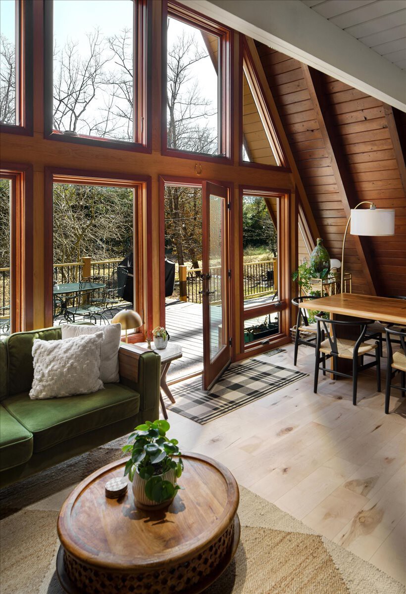 Photo 7 of 9 in Modern Charm in A-Frame Home by Angelica Angeli - Dwell