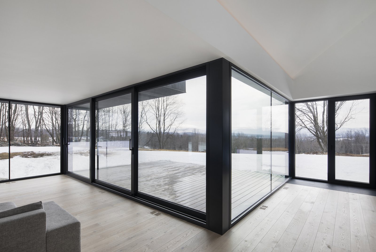 Photo 8 of 17 in This Modern Farmhouse in Quebec Will Make You Do a ...