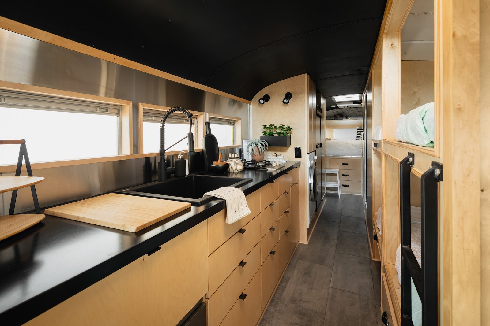 Photo 4 of 16 in A 1980s School Bus Becomes a Tiny Home With ...