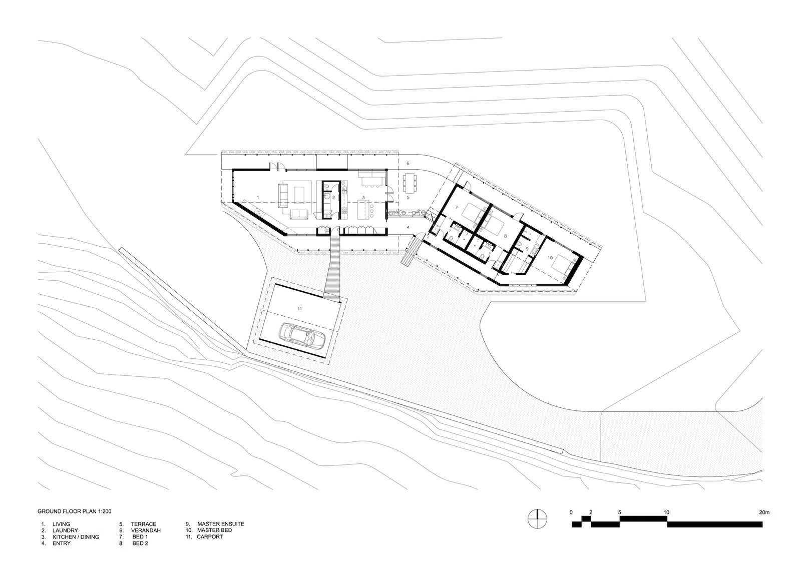 Photo 16 of 18 in A Black-Gable Bush Retreat Celebrates the Humble ...