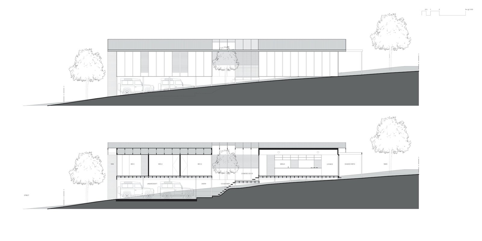 Photo 15 of 17 in Tropical Passionfruit Vines Obscure Twin Houses Near ...