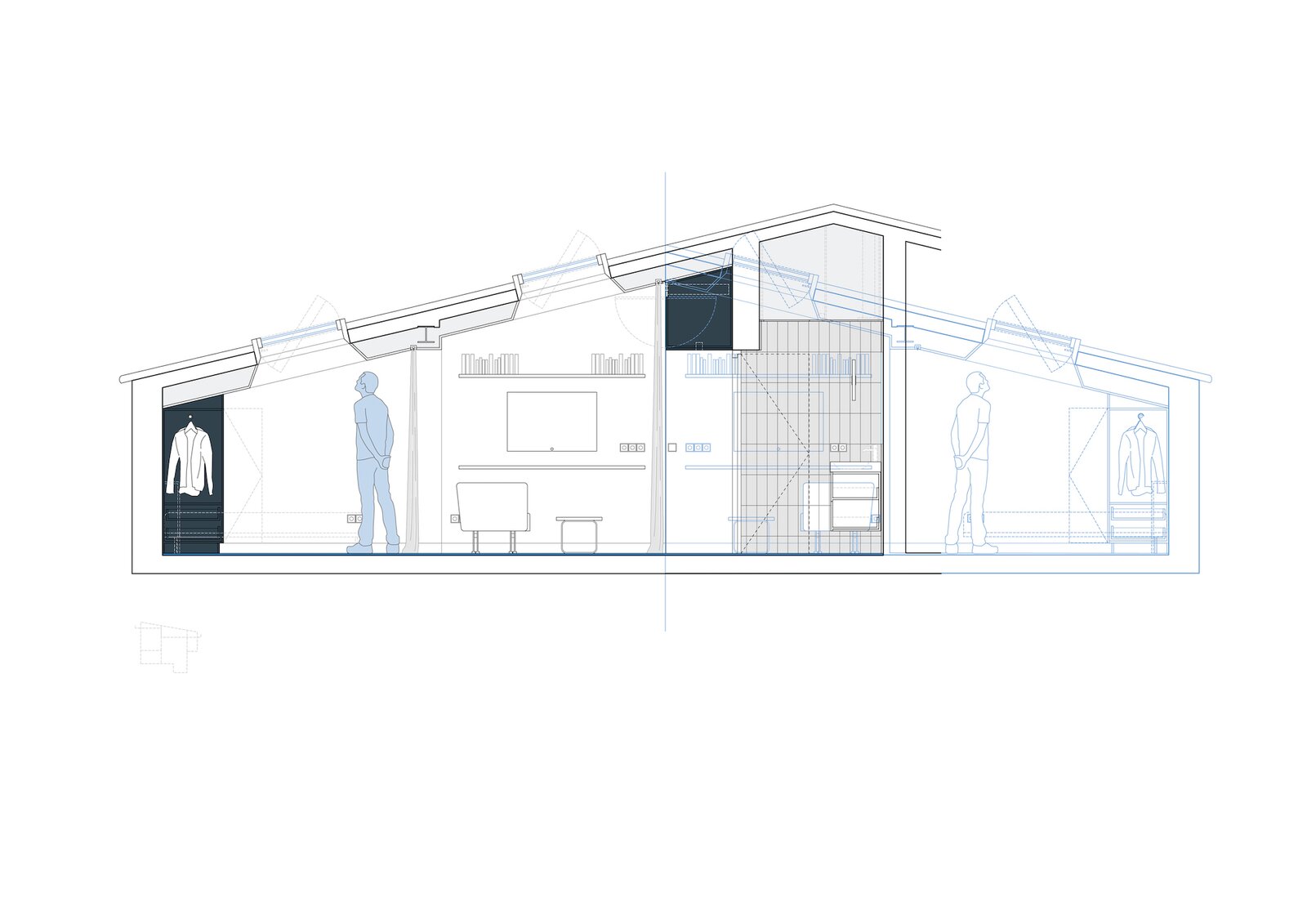 Photo 15 of 16 in A Cramped Attic Apartment in Madrid Is Revived With ...