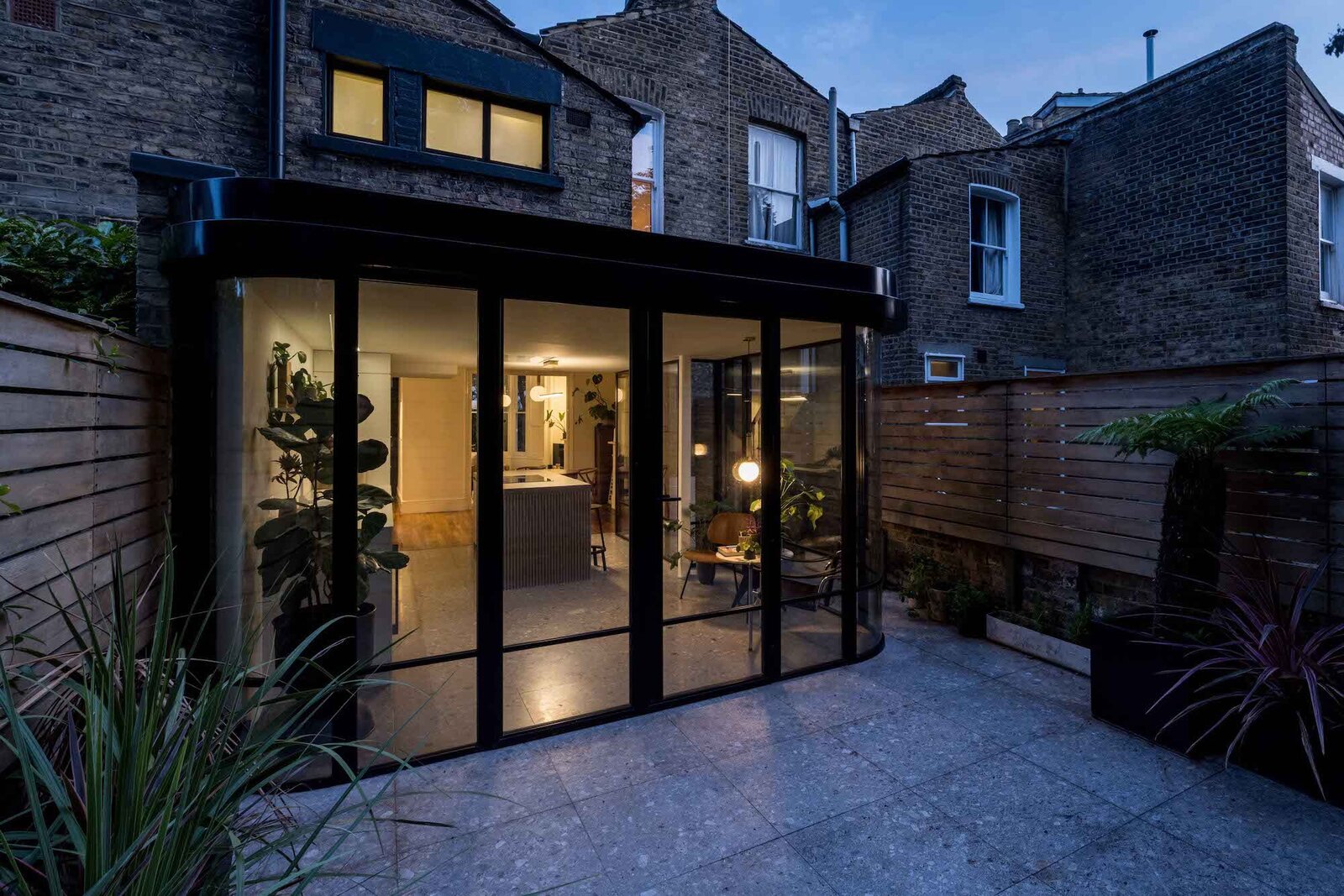 Photo 14 of 15 in A Glass-Wrapped Extension Maximizes the Potential of ...