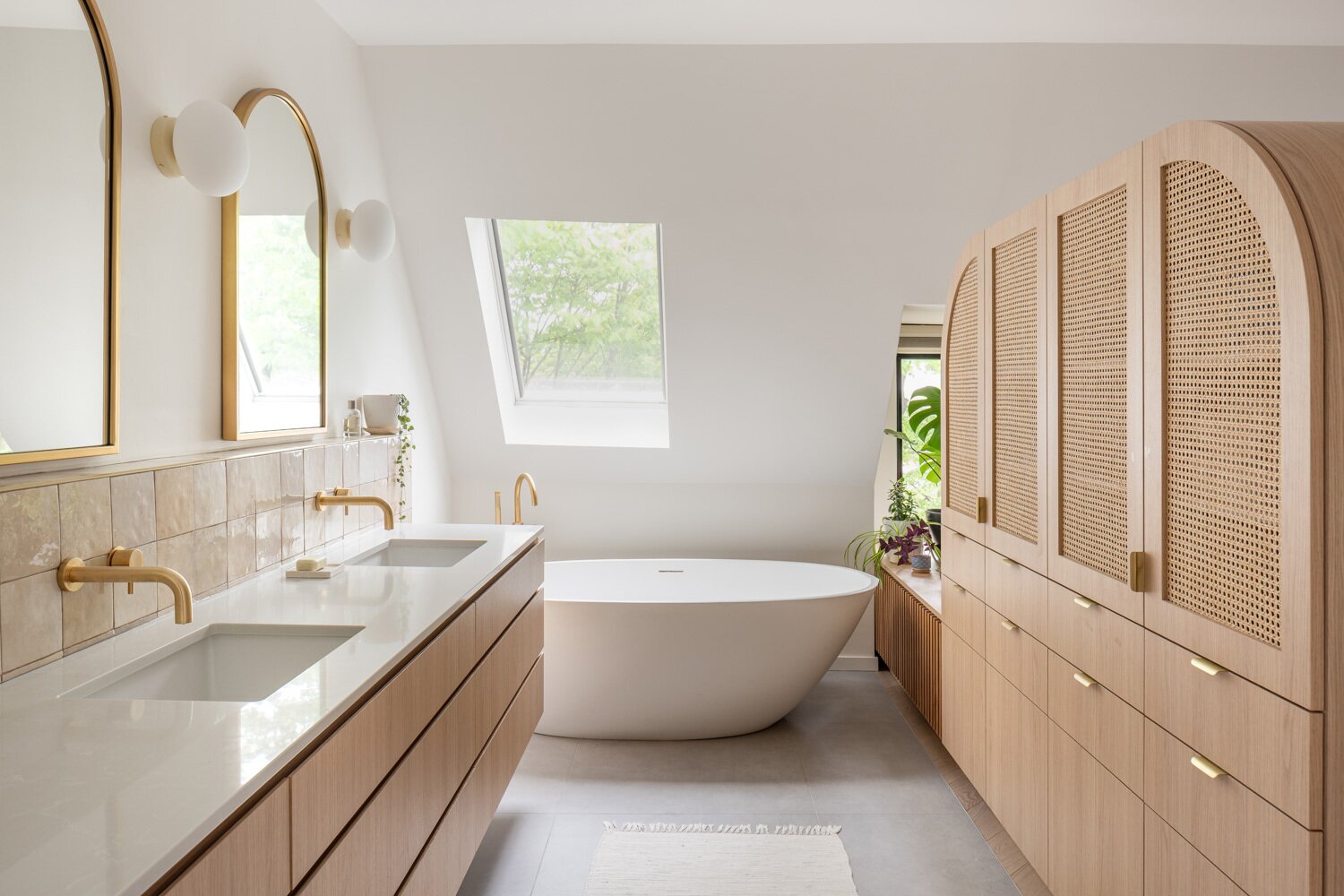 Before & After: A Toronto Couple Level Up Their Dingy Attic Into a Spa ...