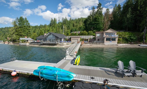 Hood Canal Resort Modern Home in Union, Washington by… on Dwell