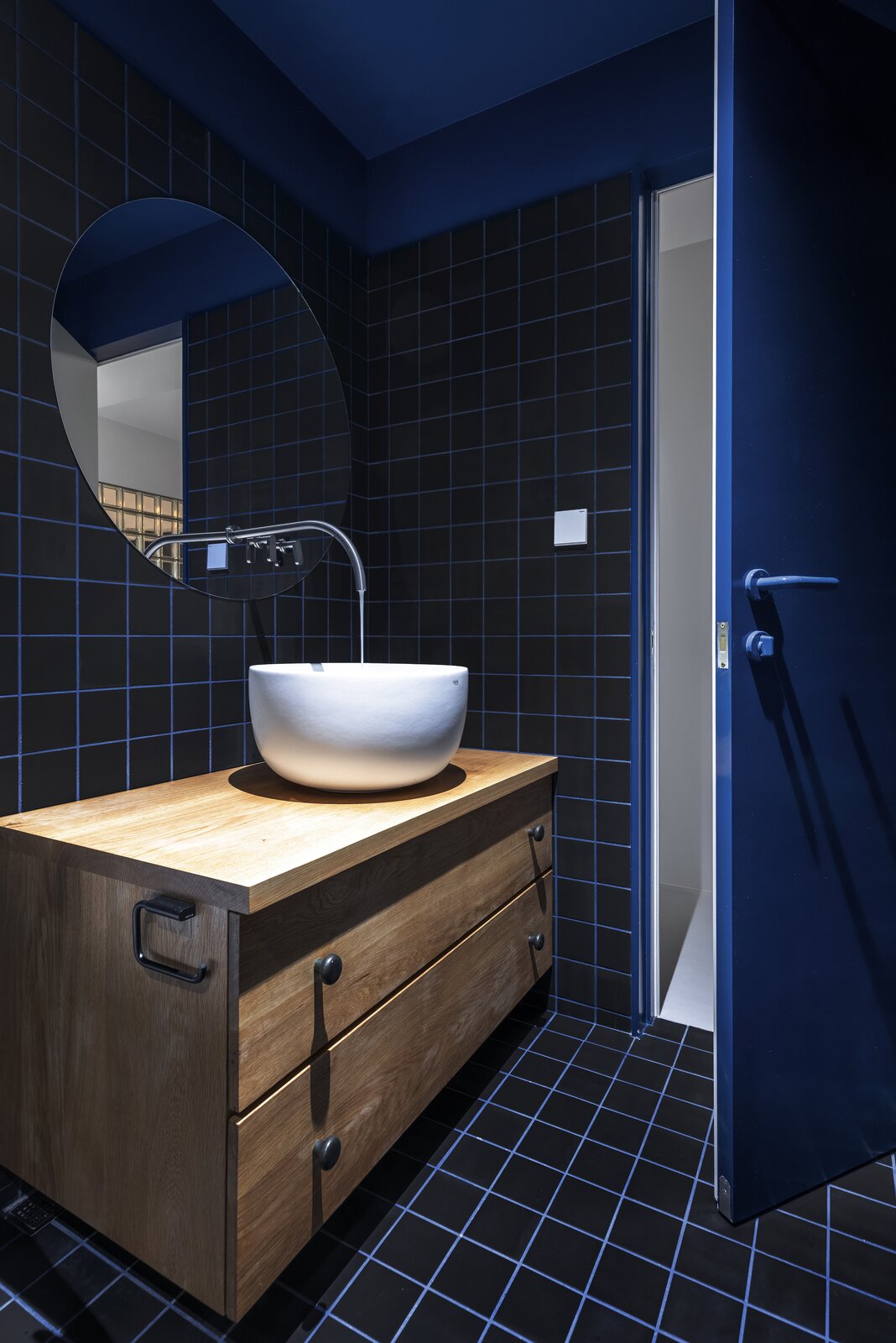 Photo 9 of 15 in This Renovated Taipei Apartment Sees the Glass Brick ...