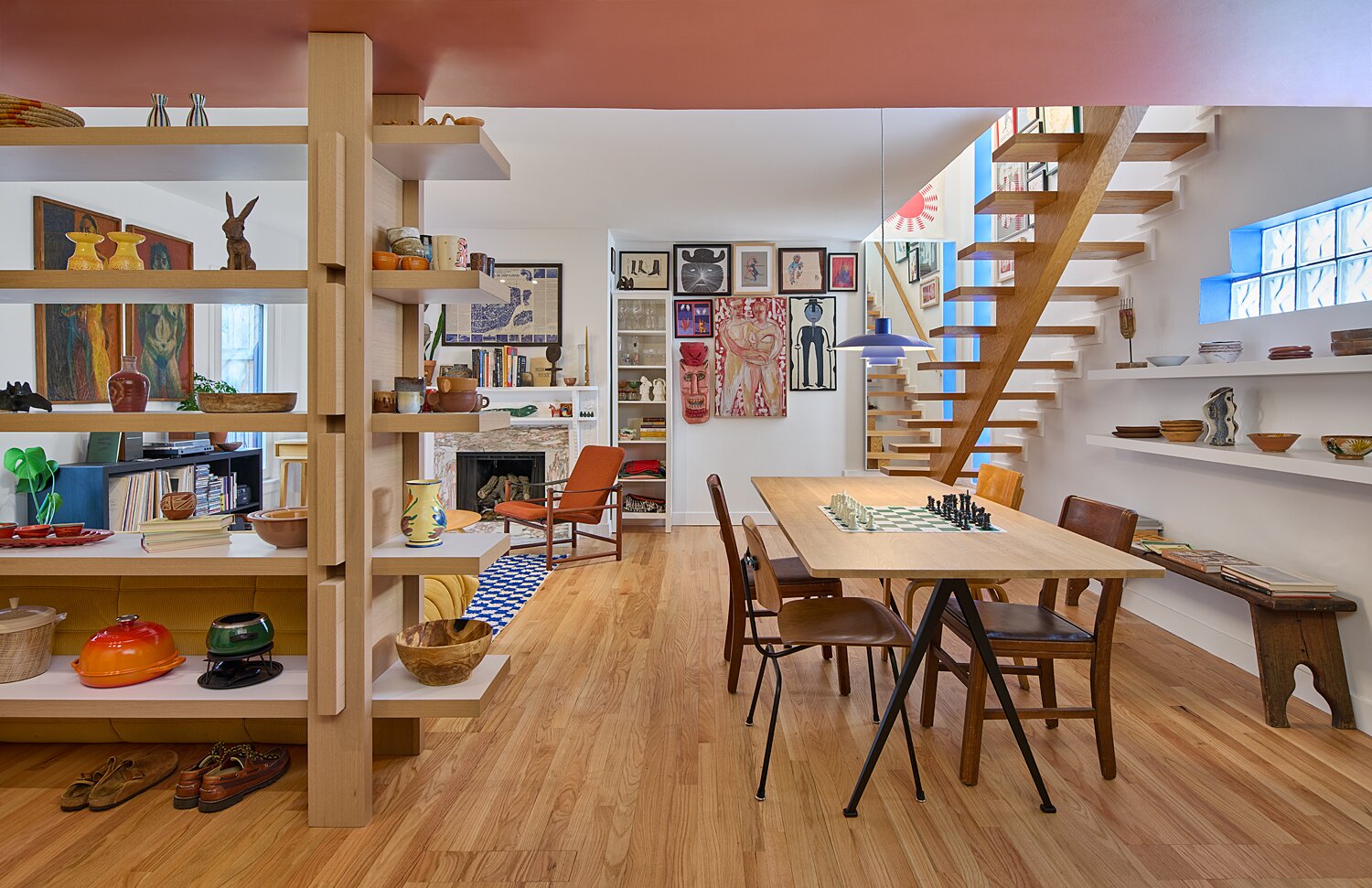 Photo 9 of 12 in Before & After: Two Art Lovers Turn Their Small ...