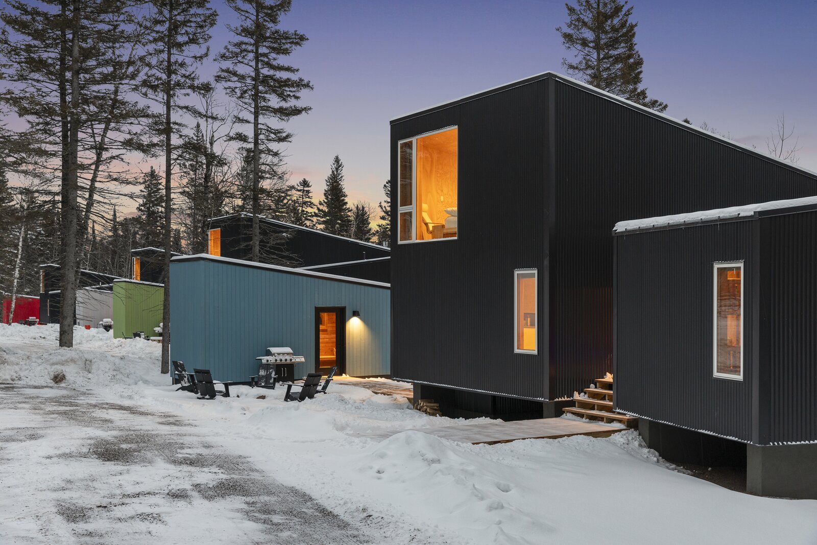 Photo 4 of 36 in Resort: Ski Hill Cabins by Patrick Kindler - Dwell