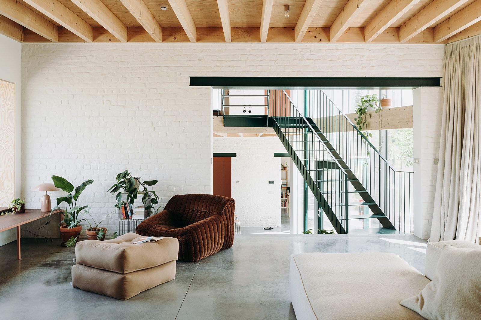 Photo 8 of 13 in She Built a Surprising Home in the Shell of an Old Belgian Barn - Dwell