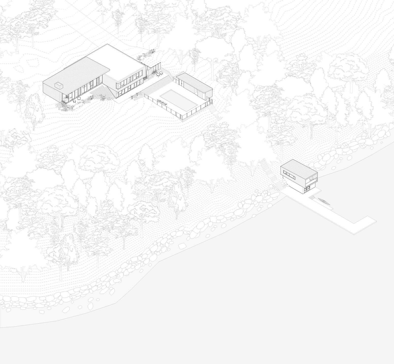 Photo 2 of 14 in House at Fredas Point by FBM Architecture | Interior ...