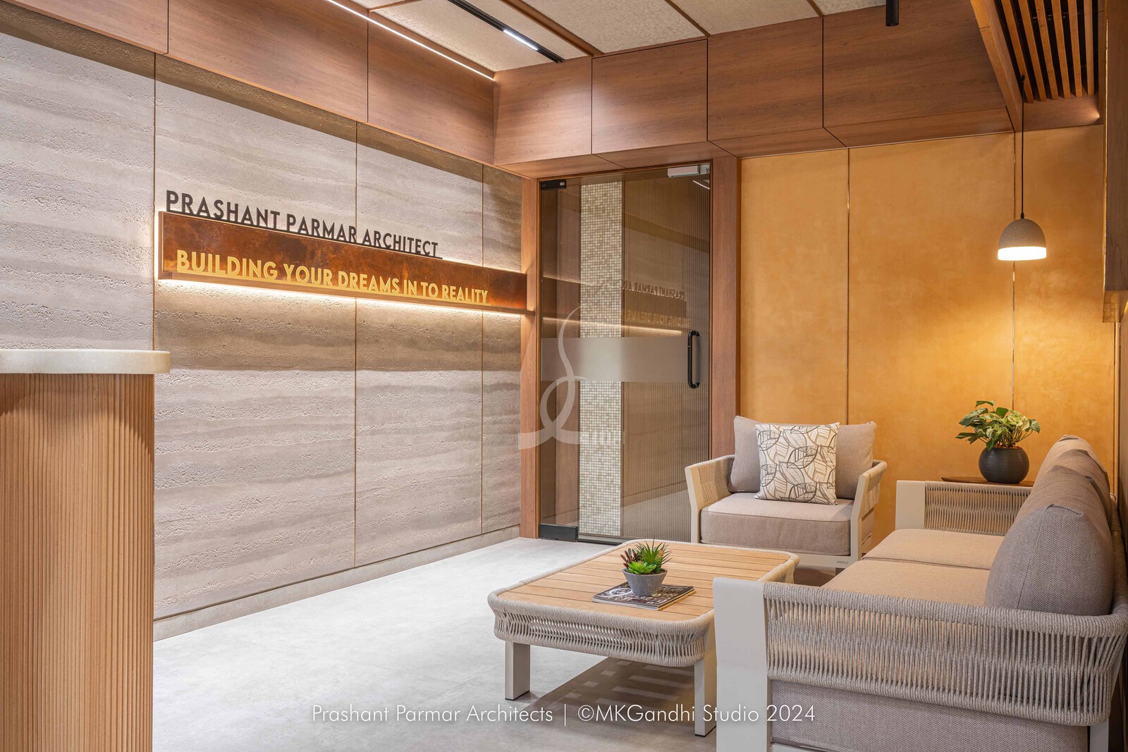 Photo 2 of 26 in Prashant Parmar Architect’s Office in Ahmedabad by ...