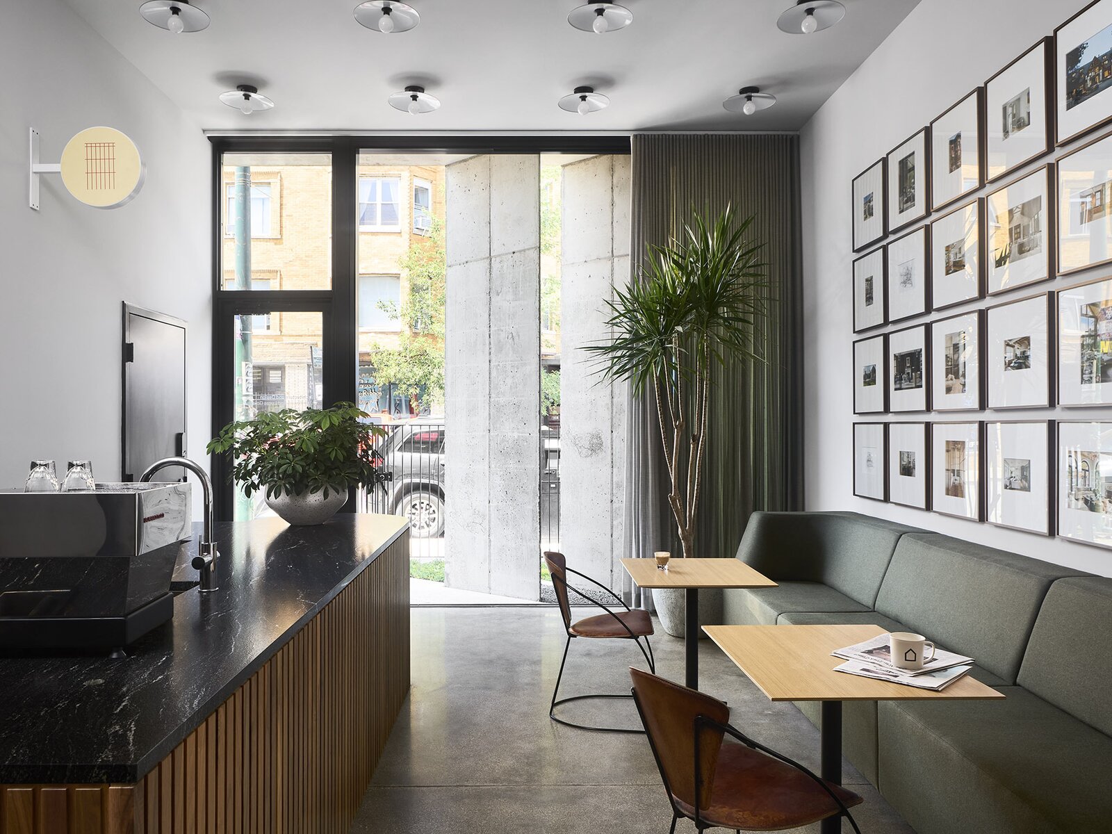 Photo 1 of 19 in This Chicago Architect’s Vision for a Buzzy Live/Work Space Started With a Café ...