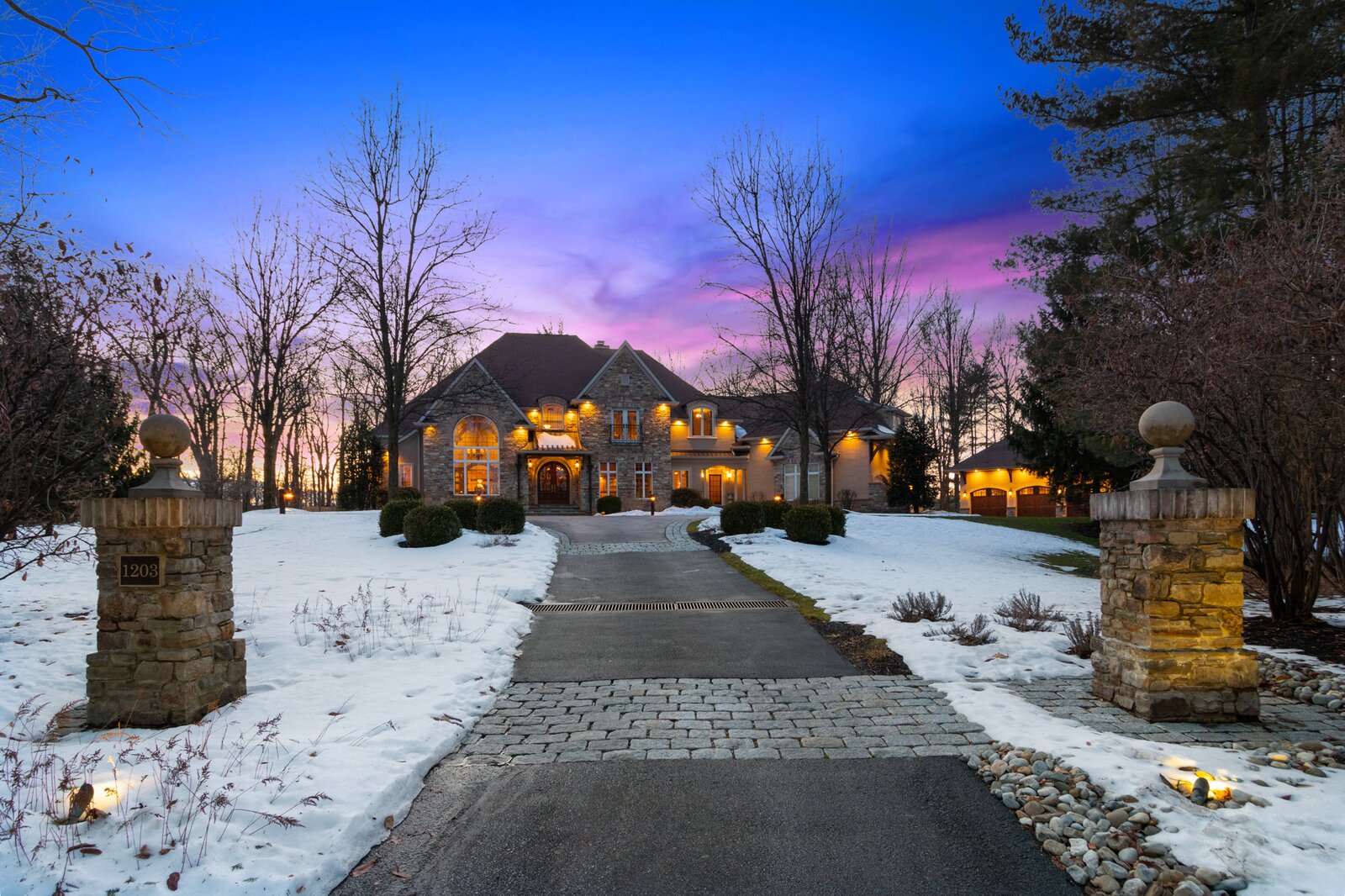 Photo 1 of 15 in Custom Stone Manor by Thato Dadson - Dwell