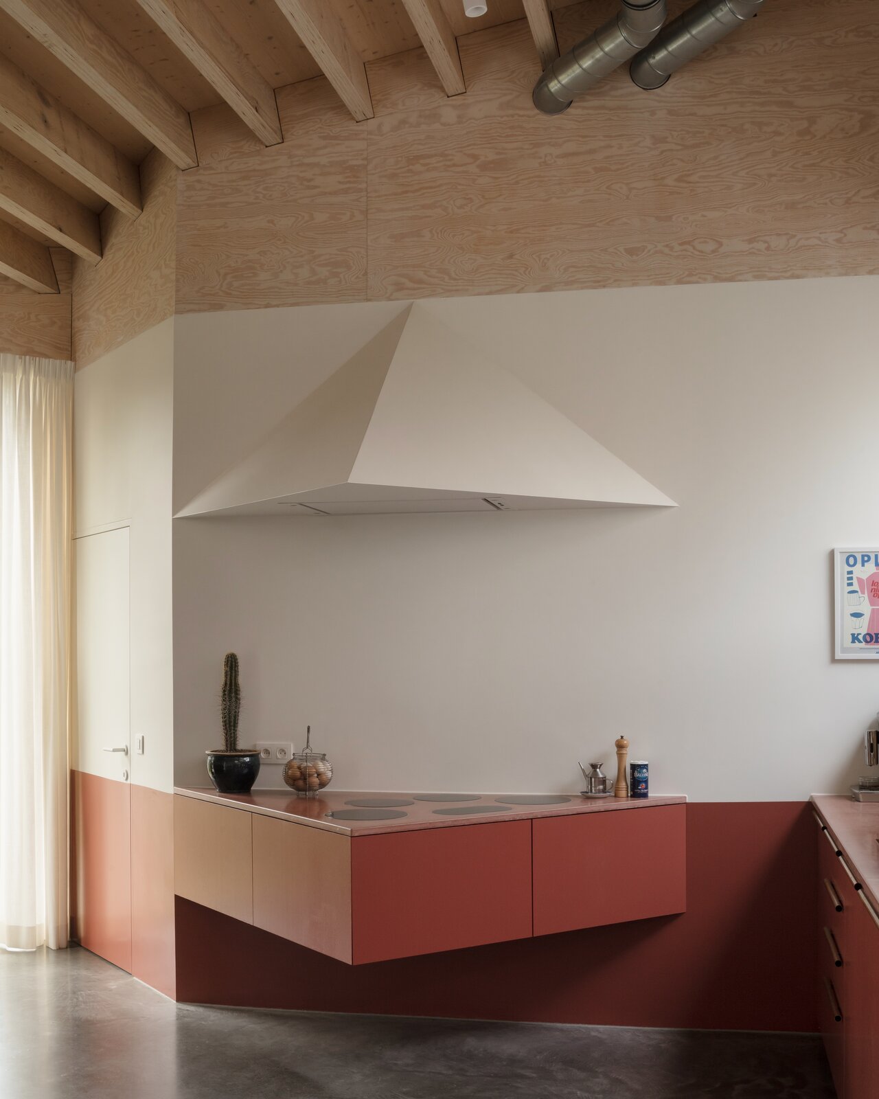 Photo 8 of 22 in A Triangle-Shaped Kitchen Range Is Just the Start of ...