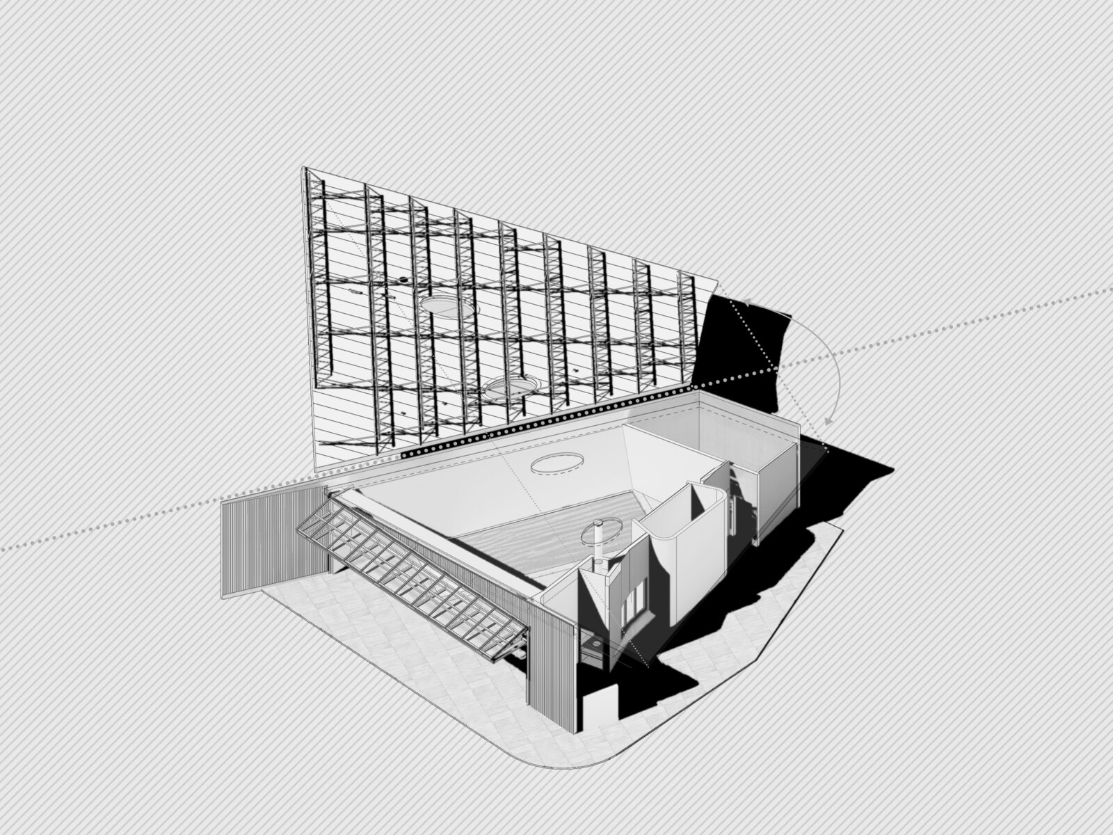 Photo 10 of 12 in Gray Niva Pool House by GAuthier Architects - Dwell