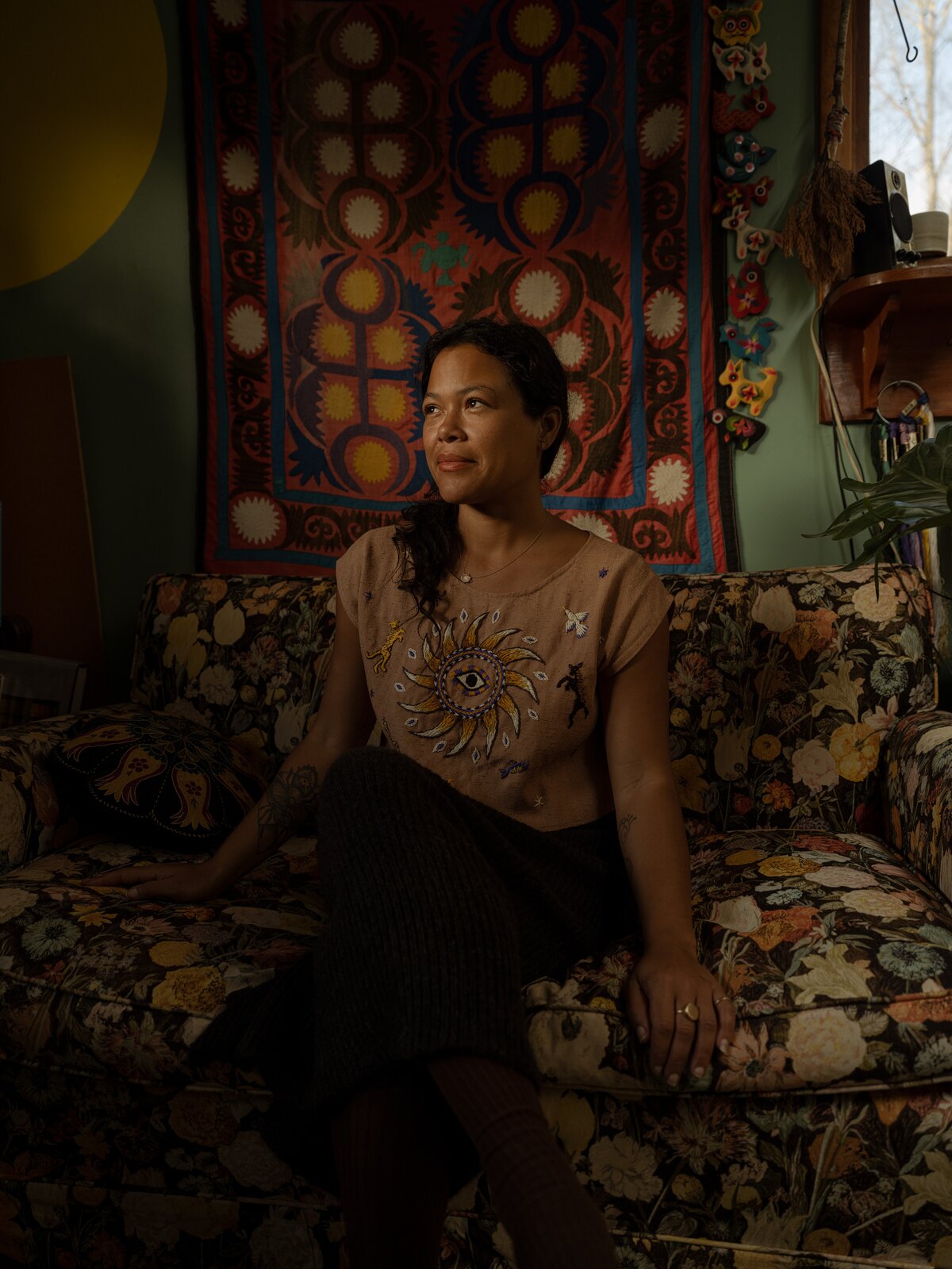 Photo 3 of 3 in In the Catskills, a Textile Artist and Designer Creates ...