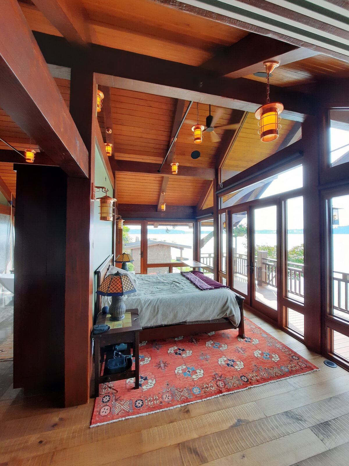 Photo 6 of 6 in Vashon Island timber frame addition by Paul J ...