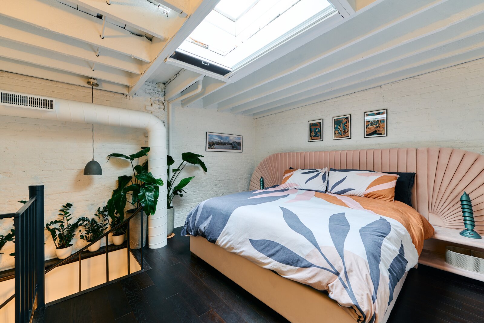 Photo 13 of 17 in Art Deco Mural Loft with One-of-a-Kind Bathrooms by Sarah Buckley - Dwell