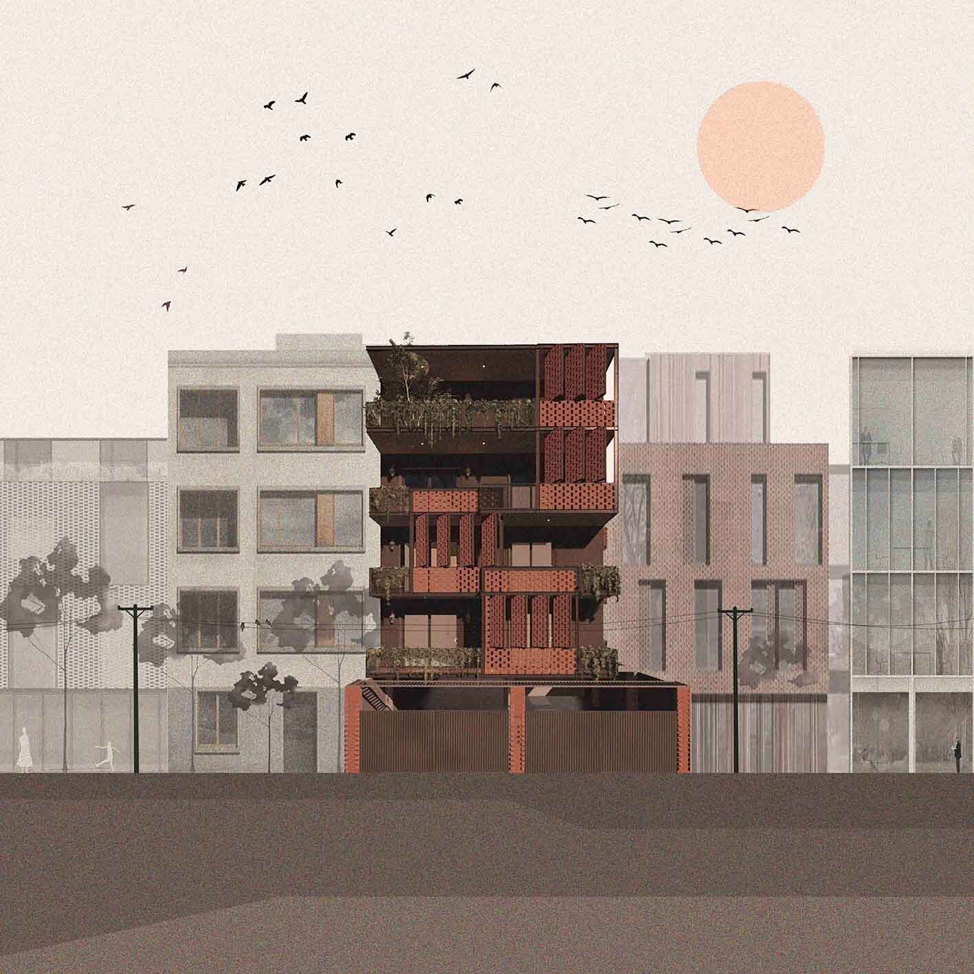 Photo 3 of 17 in The Kinetic Façade Residence by AVG Architecture En ...