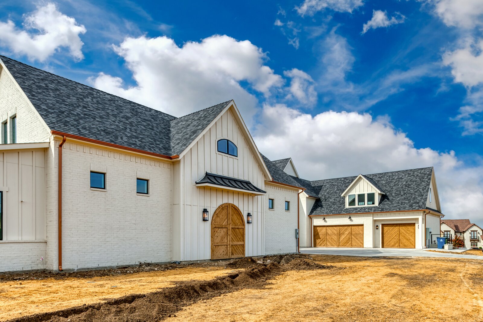 Photo 3 of 7 in Cedar Chevron Garage Doors by Doorvana Garage Doors - Dwell