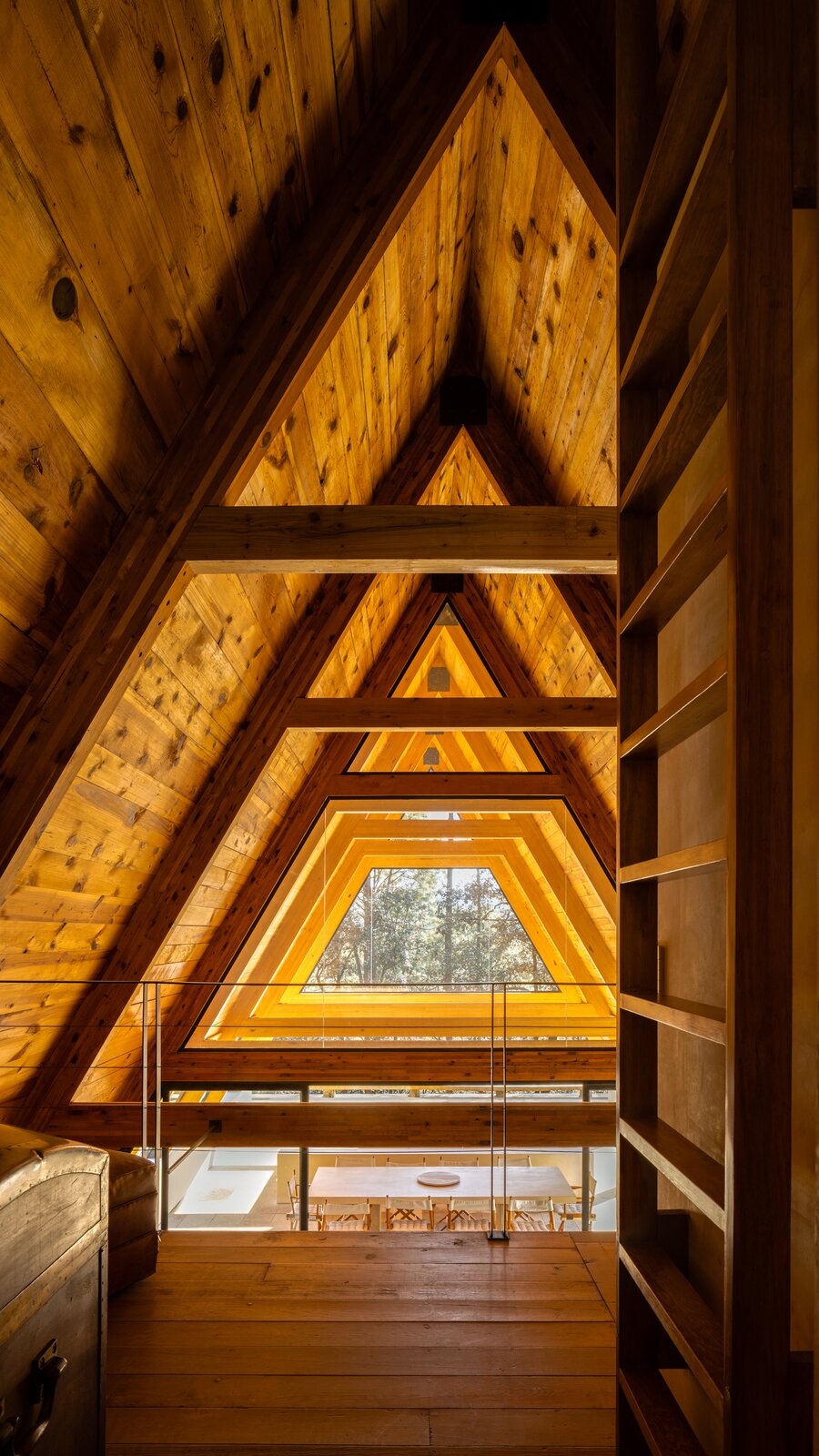 Photo 8 of 23 in This Refined Getaway Started as a Rustic A-Frame With ...