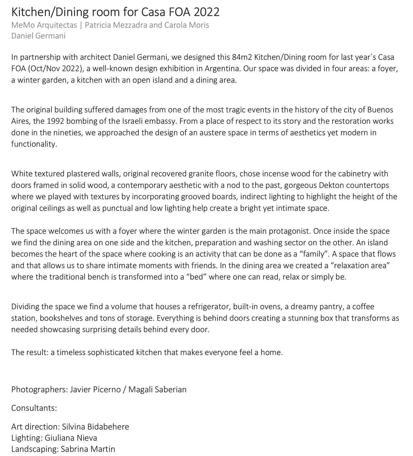 Photo 18 of 18 in Kitchen / Dining Room - Casa FOA 2022 by Patricia ...