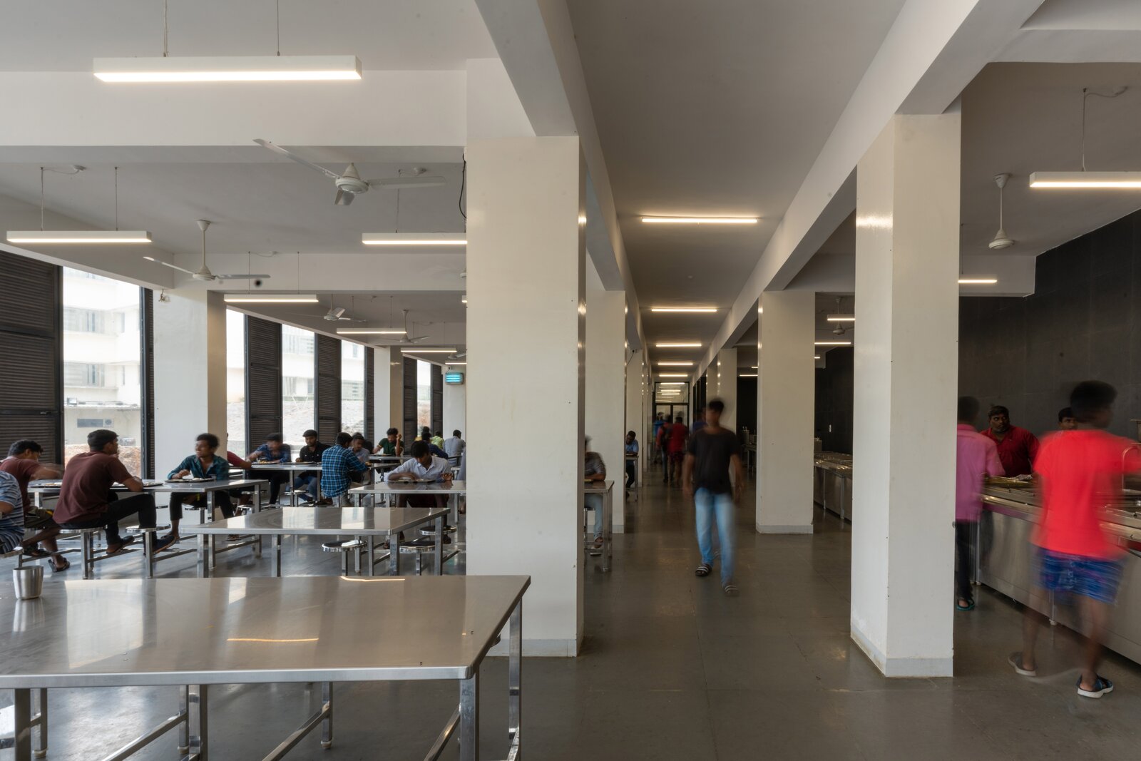 Photo 5 of 23 in Amaron Factory Working Men’s Hostel by Studio Chintala ...