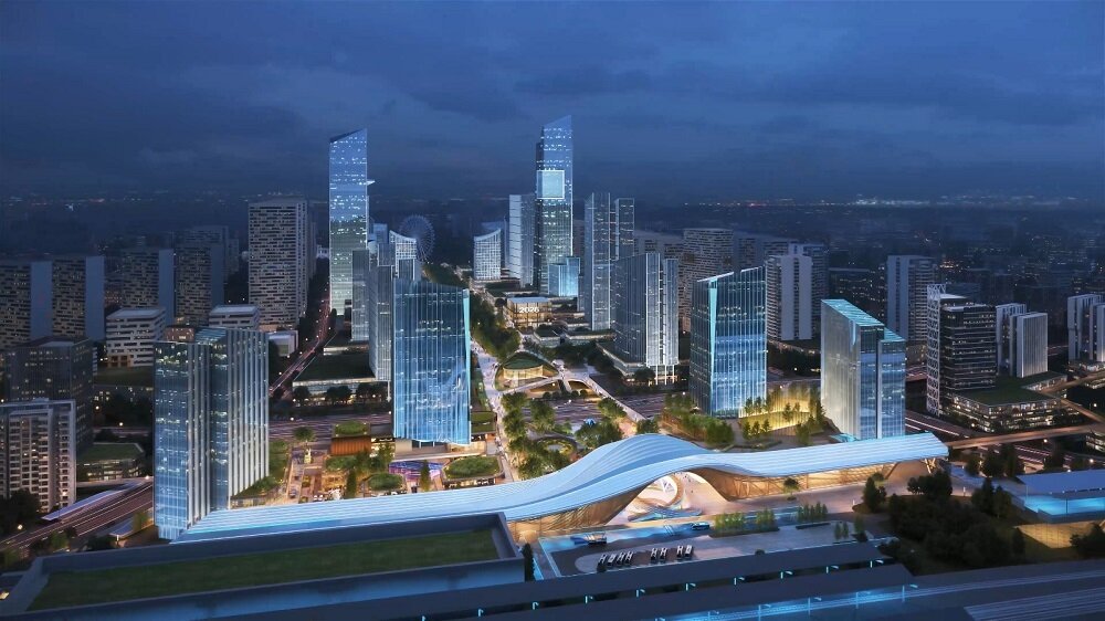 Photo 4 of 20 in Huiyang Mixed-use Hub for the Greater Bay Area by ...