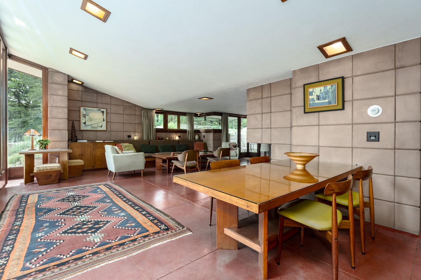 Photo 7 of 7 in Two Frank Lloyd Wright houses for sale together in ...