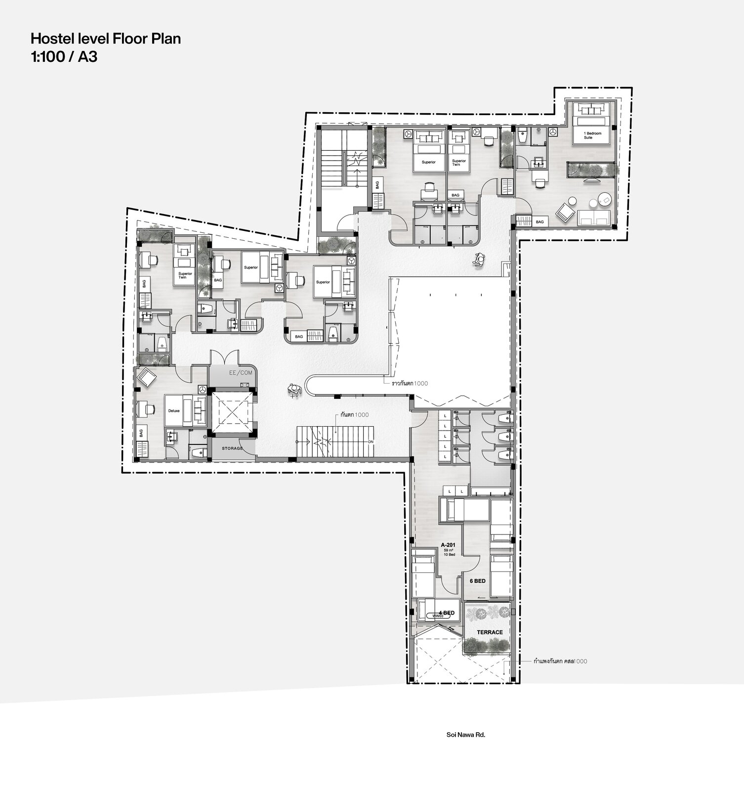 Photo 1 of 24 in Double B Hostel by Vichayuth Meenaphant - Dwell