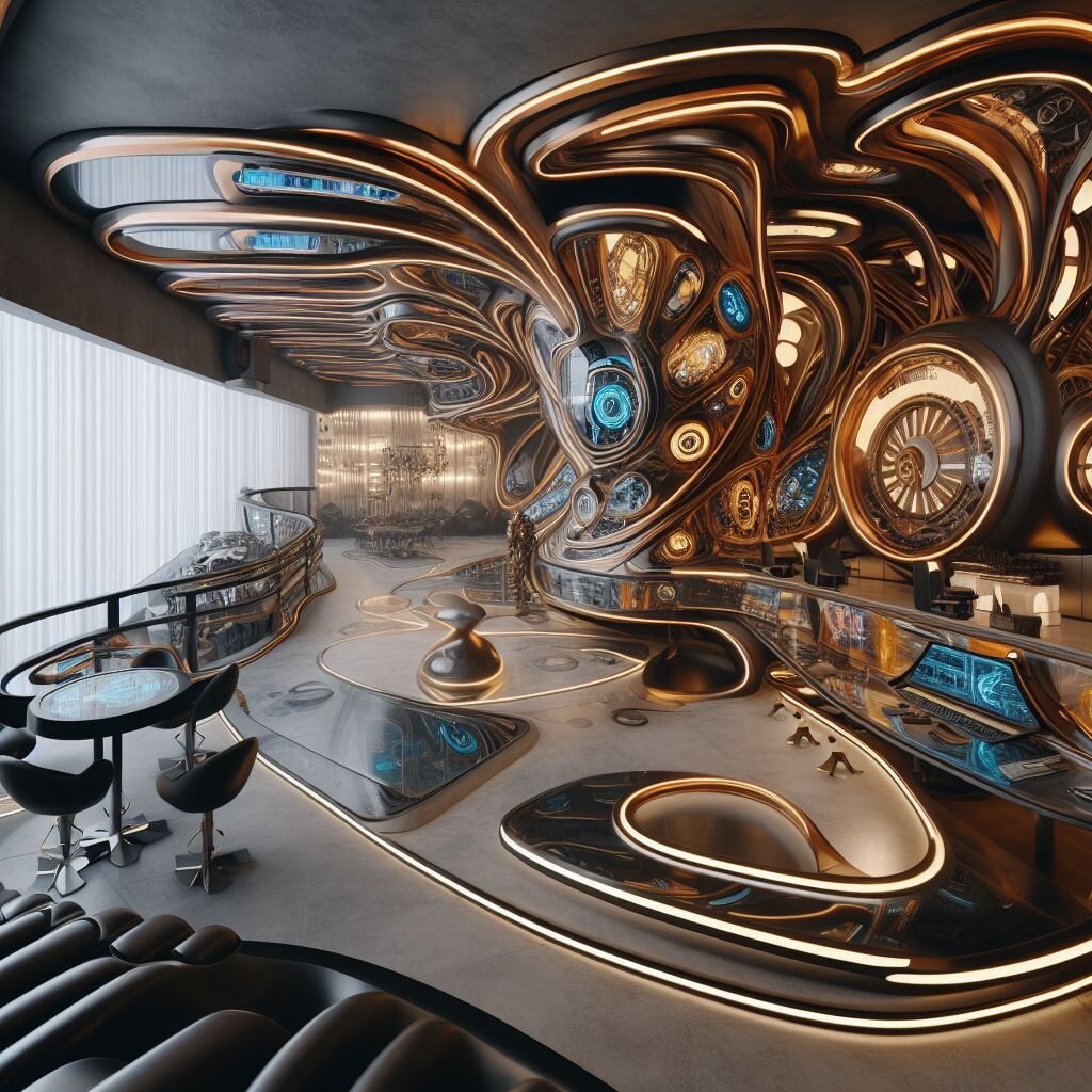 Photo 2 of 9 in Futuristic AI House by John Henry - Dwell