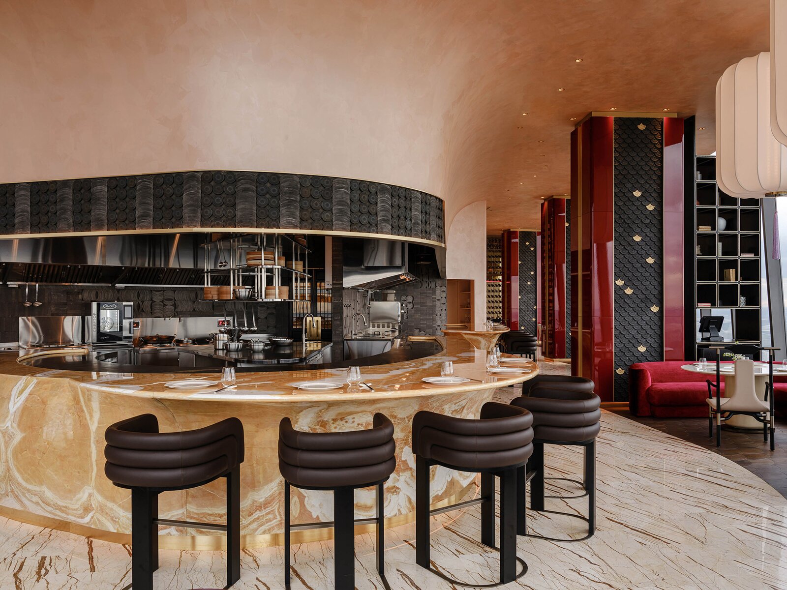 Photo 7 of 19 in Chinese haute cuisine restaurant MUME by Anna Maria ...