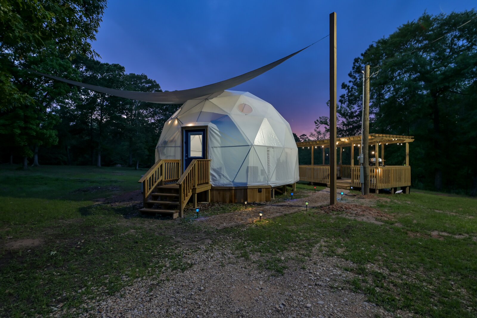 Photo 8 of 9 in Out Of This World Geo Dome by Garrett Brown - Dwell