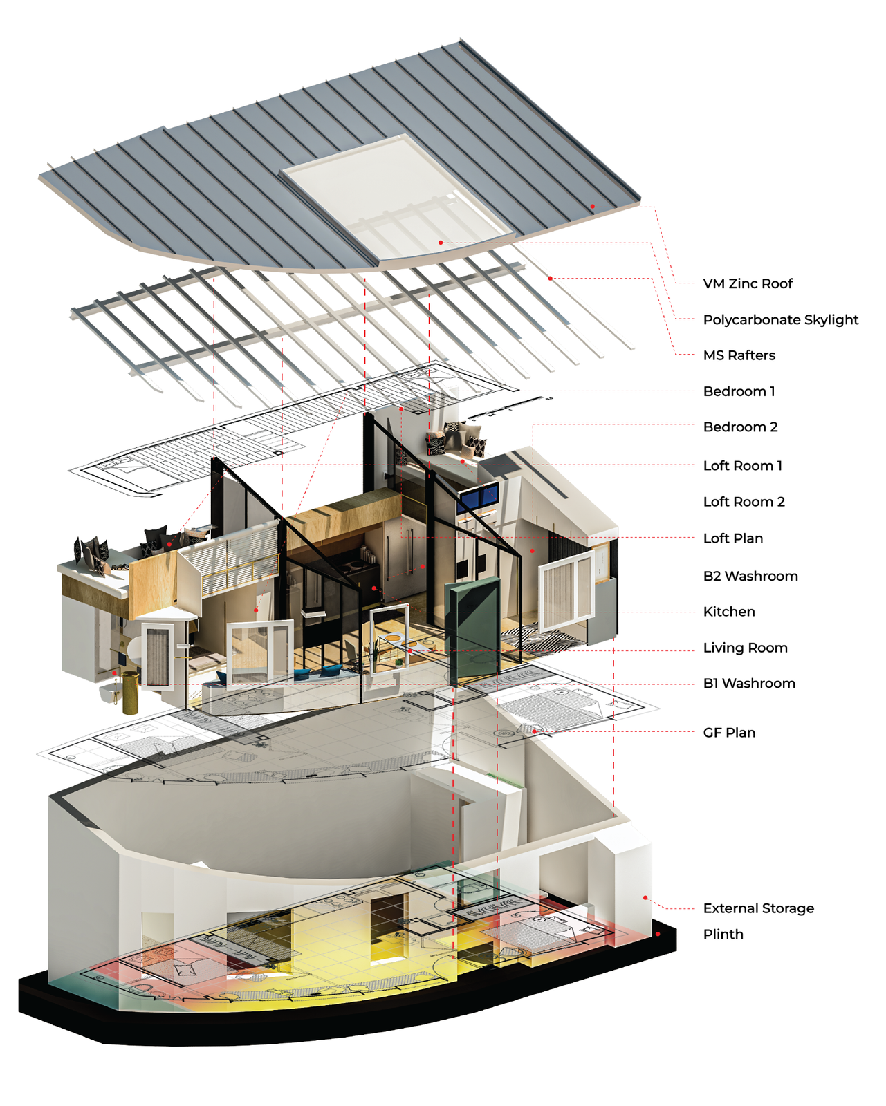 Photo 7 of 10 in One is to Four by Studio AdityaMandlik - Dwell