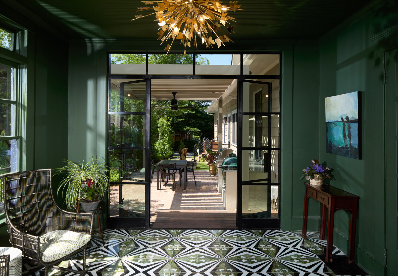 Photo 1 of 5 in Decatur sunroom & patio by City Garden Co - Dwell