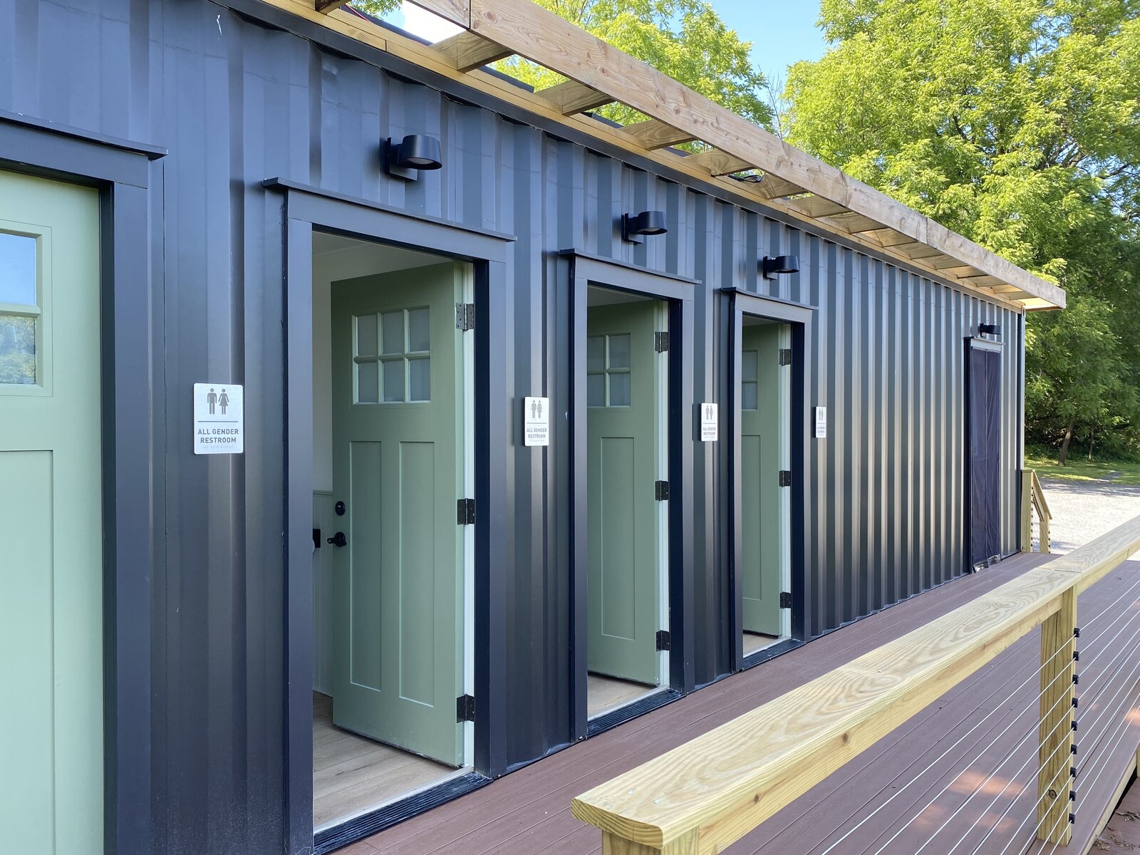 Photo 13 of 14 in The Maples Estate Container Restroom by Kathrin ...