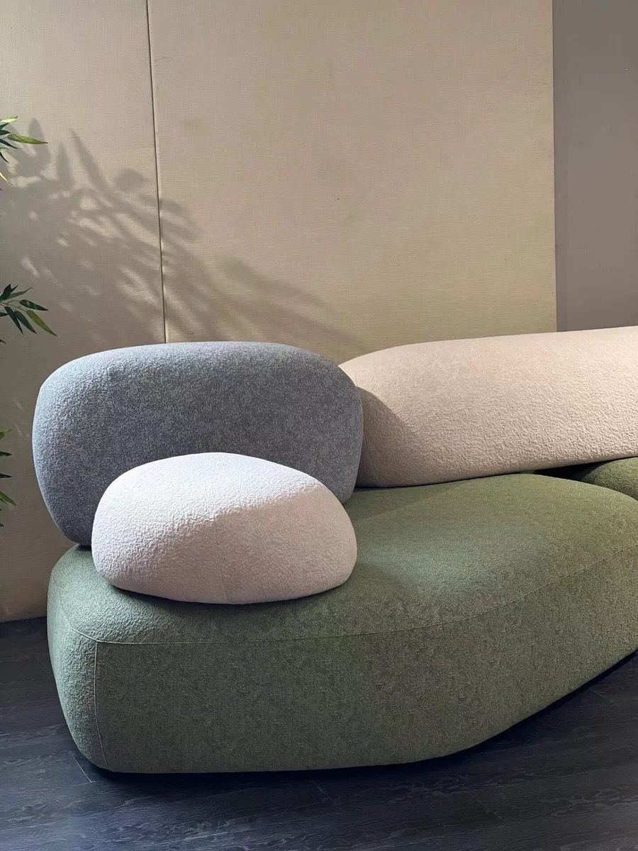 Photo 7 of 11 in Pebble Rubble Modular Sofa by Adorn Croft Design ...
