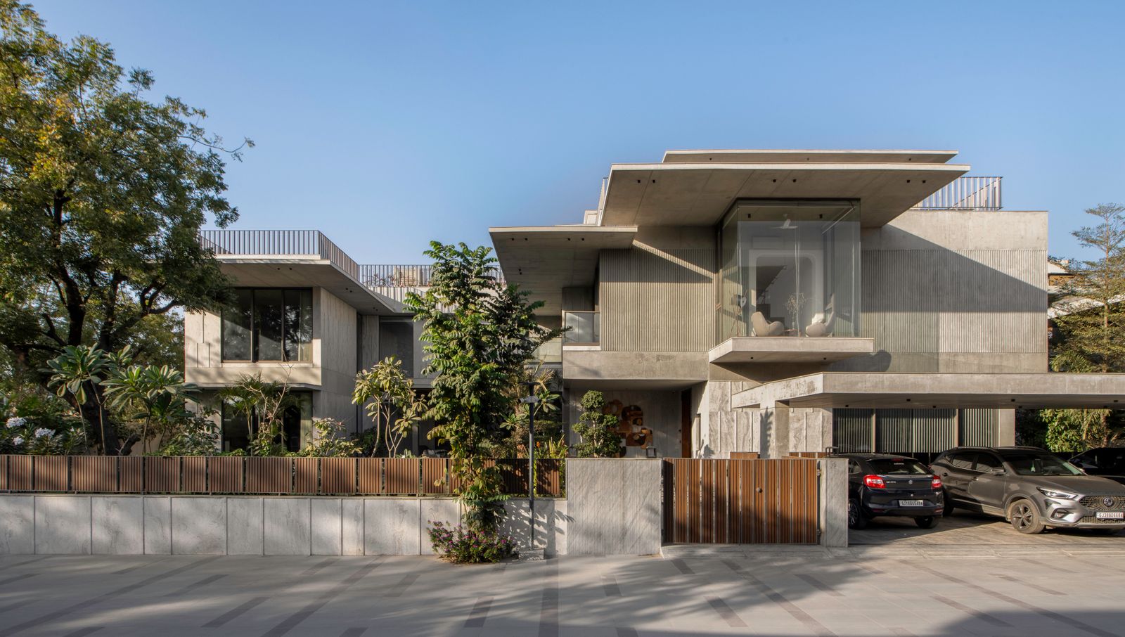 Photo 1 of 20 in The Stone-Crete House by Mit Patel - Dwell