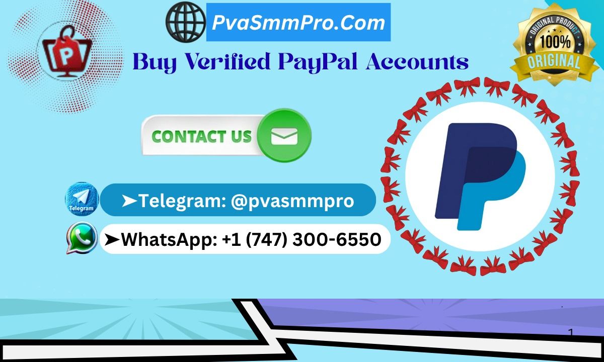 Why Are Verified PayPal Accounts Important for Online Transactions? (1 ...