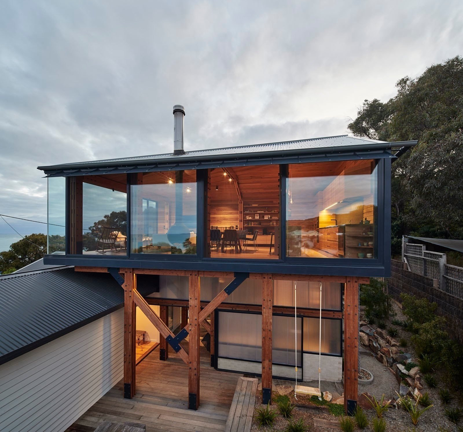 Photo 2 of 12 in A Great Ocean Road Shack With a View Gets a ...
