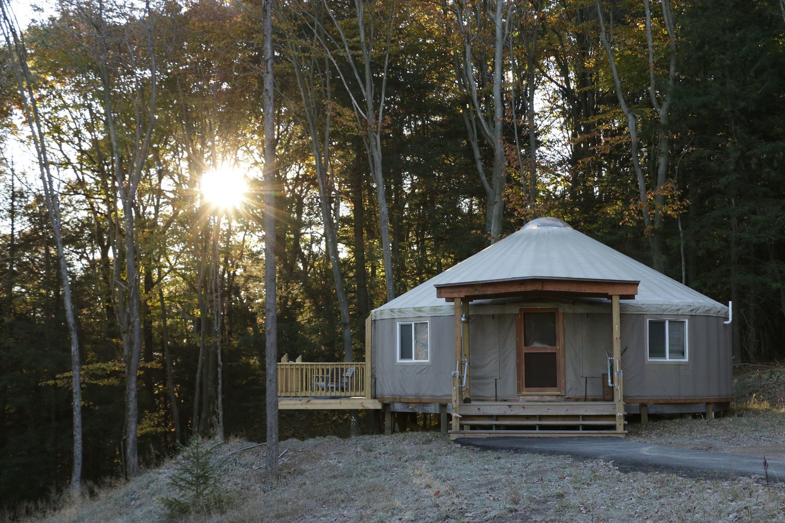 Photo 5 of 10 in 9 Yurt Vacation Rentals For the Modern Alternative ...