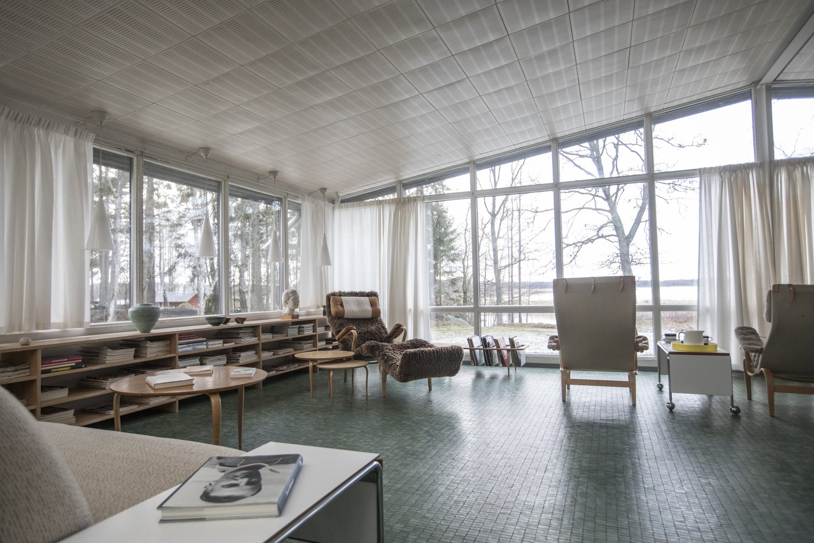 Photo 2 of 12 in Swedish Designer Bruno Mathsson’s Home Is a Perfect ...