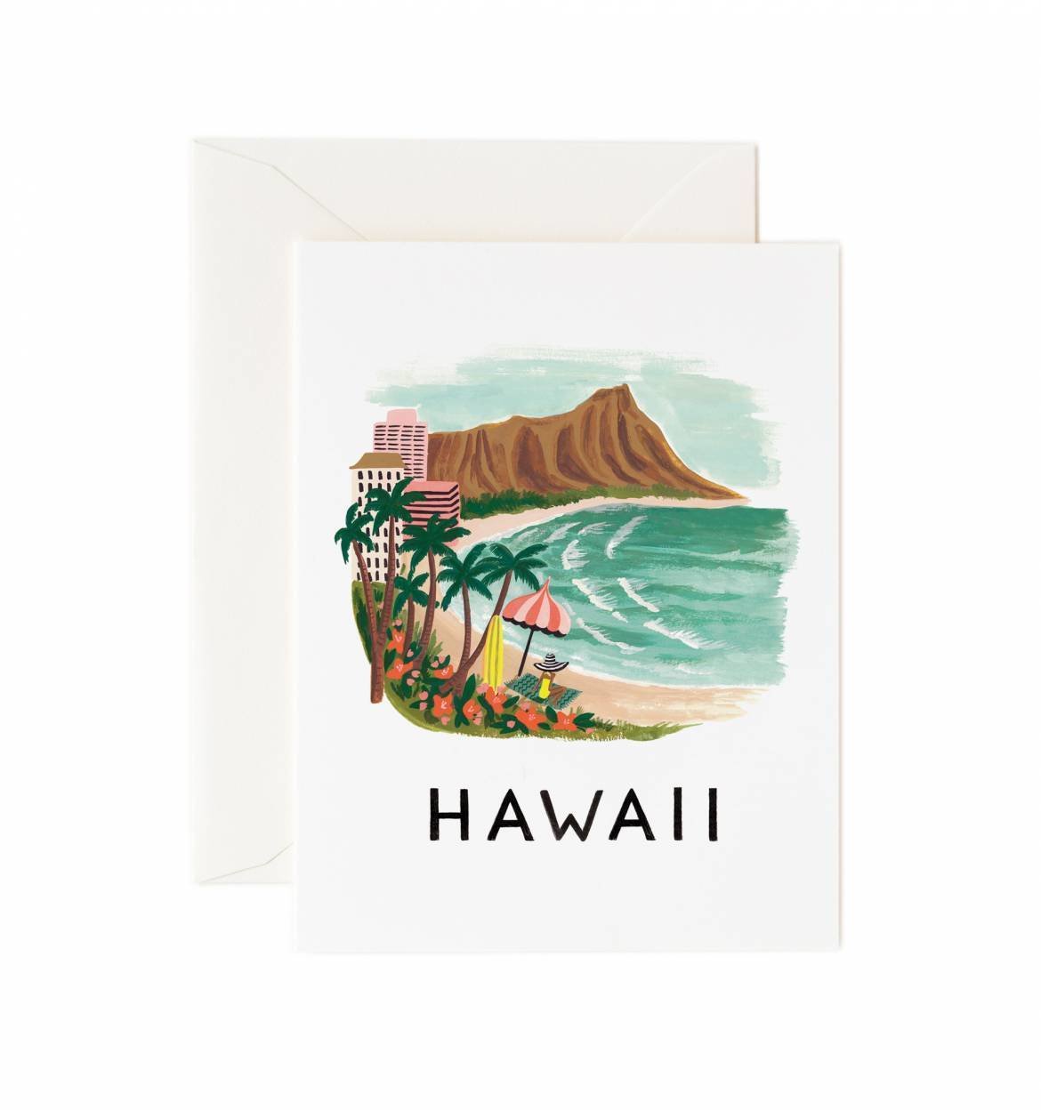 Hawaii Greeting Card by Rifle Paper Co. by Rifle Paper Co. - Dwell